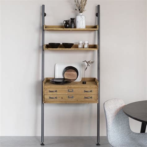 Olivia S Nordic Living Collection Ronell Shelf In Brown Artofit
