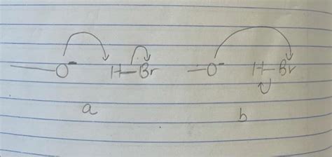 Solved Q Which Set Of Arrow Is Correcta Methoxide Ion