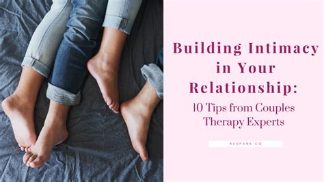 Building Intimacy In Your Relationship