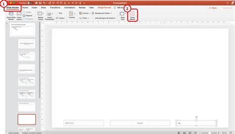 powerpoint page numbers not updating