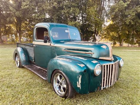 1946 Ford F Series Pickup Green Rwd Automatic Classic Ford F Series