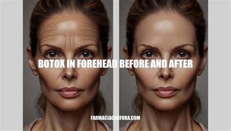 Botox In Forehead Before And After A Comprehensive Guide