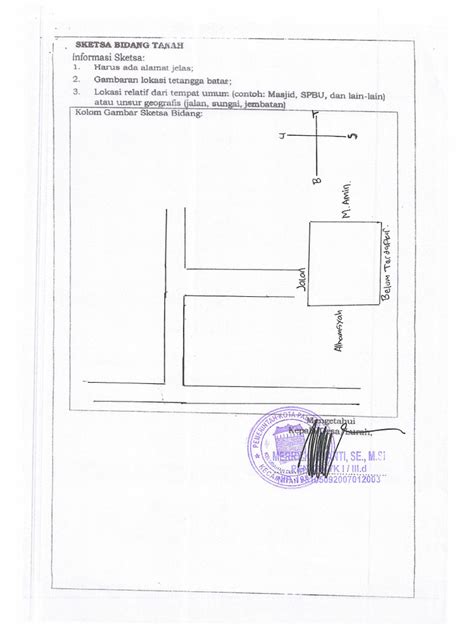 Form Pemohon Shm Bpn An Meity Masitha Ak 8 Pdf