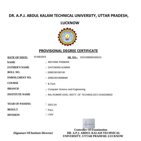 Graduation Btech Aktu Computerscience Itcareers