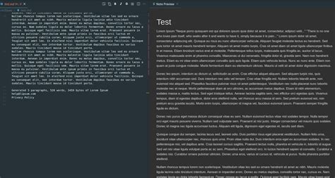 Note Preview Panel Does Not Scroll With The Note · Issue 2911