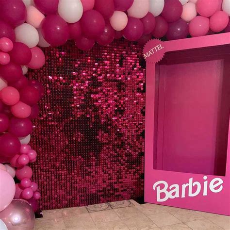 زیبا ترین تم تولد دخترانه با دیزاین باربی به همراه بادکنک آرایی