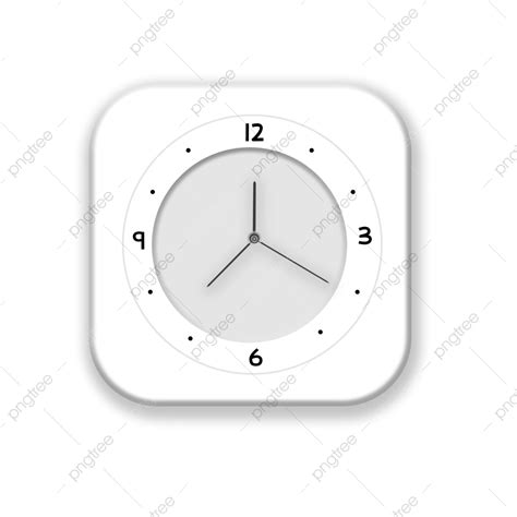 Clock Element PNG Picture Simple Clock Icon Element Clock Simple Clock Clock Element PNG