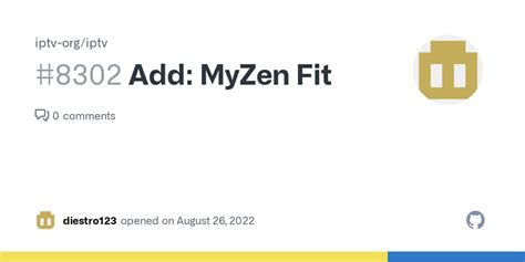 Add Myzen Fit · Issue 8302 · Iptv Orgiptv · Github
