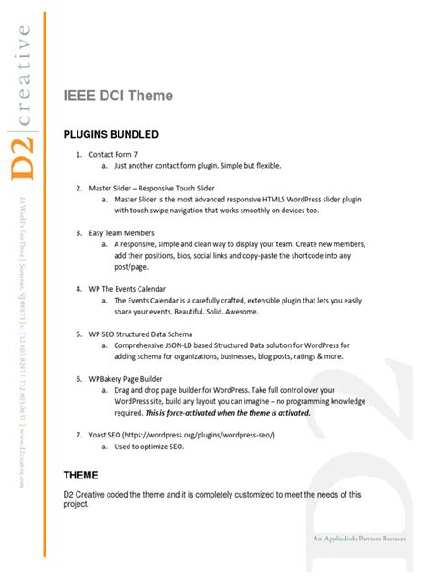 Ieee Website Templates Customization Documentation Pdf