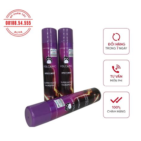 Mua Gôm Xịt Tóc Keo Xịt Tóc Volcanic Clay 350ml Tạo Kiểu Và Giữ Nếp
