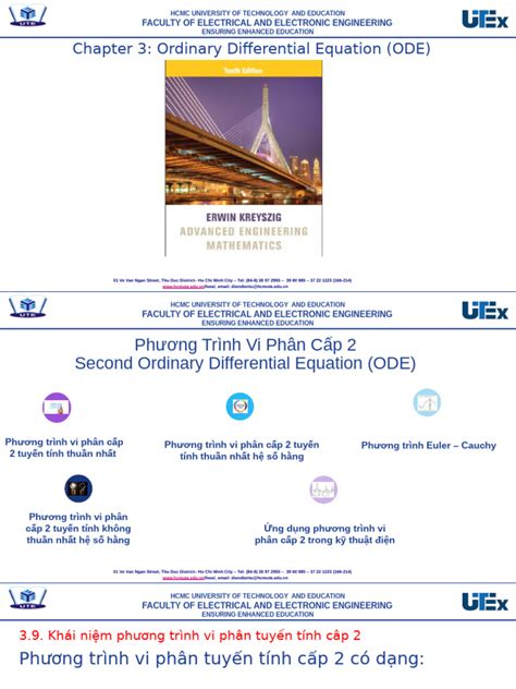 Week10 Second Ordinary Differential Equation Ode Upload Pdf