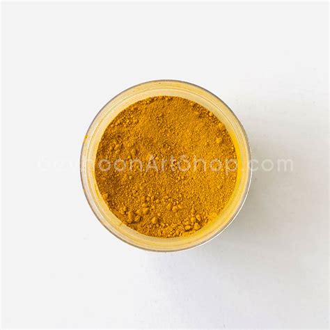 رنگ پودری کد ۹ خردلی گل ماشی ۲۰گرمی