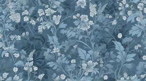 Premium Ai Image Patterns Of Flowers Calm Wallpaper