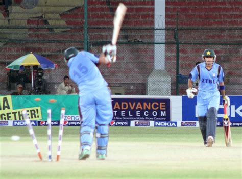 Sharjeel Khan Has His Stumps Disturbed