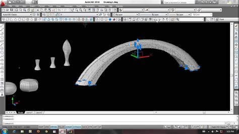 How To Use The 3d Commands In Auto Cad 2010 ျမန္မာ Youtube