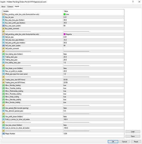 Hidden Pending Orders Pro Ea Mt4