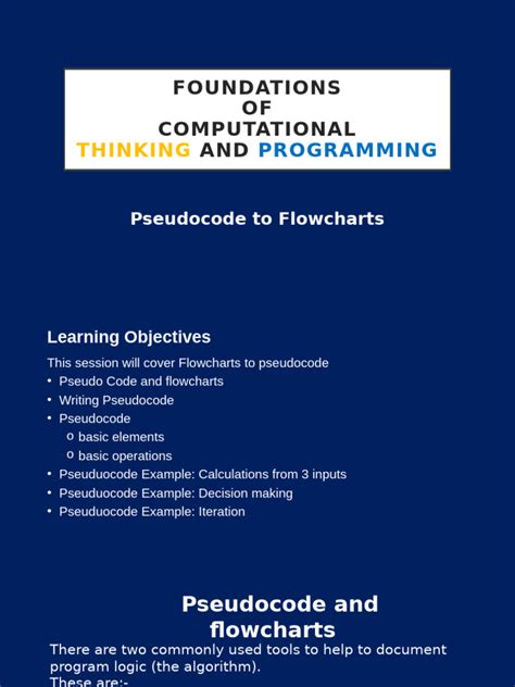 13 Pseudocode To Flowcharts Pdf Computer Programming Software Engineering