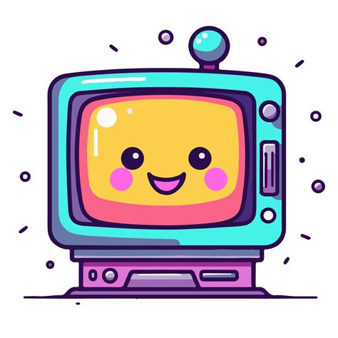 Cute Television Icon 24781701 Png