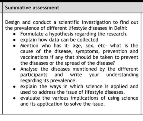 Summative Assessmentdesign And Conduct A Scientific Investigation To Fin