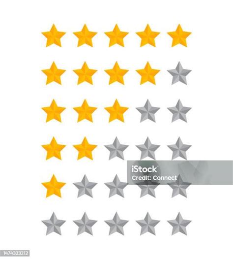 다섯 별 아이콘입니다 품질 기호입니다 5 골드 등급 표시 서비스 피드백 기호 호텔 순위 아이콘 노란색과 회색 벡터 기호입니다 5에 대한 스톡 벡터 아트 및 기타 이미지