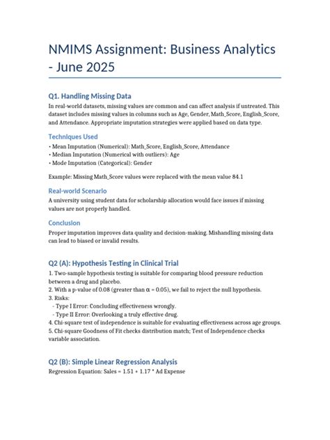 Businessanalyticsassignment Pdf