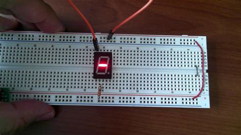 ¿Ánodo Común O Cátodo Común Conexión De Un Display De 7 Segmentos