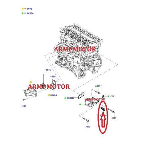 Jual Ect Sensor Sensor Engine Coolant Temperature Ford Fiesta All Type Original Tokosukses81