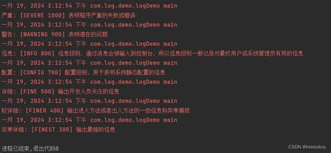 Java日志框架总结（二 、jul日志框架）jul 日志格式 Csdn博客