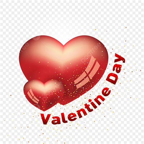 현실적인 3d 발렌타인 데이 디자인 벡터 일러스트 레이션 포스터 카드 사랑 Png 일러스트 및 벡터 에 대한 무료 다운로드 Pngtree