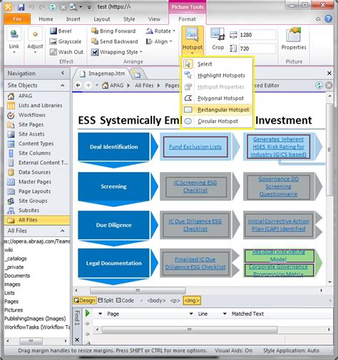 Create Clickable Image Maps With Sharepoint Designer Sharepoint Diary