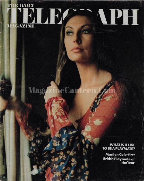 The Telegraph Magazine Marilyn Cole Magazine Canteen