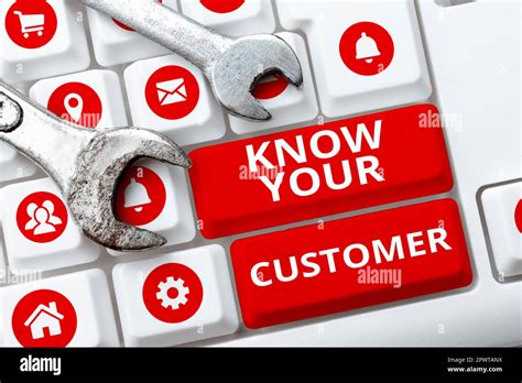 Writing Displaying Text Know Your Customer Business Concept Marketing