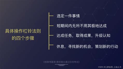 第11课：节奏法则：4步管理压力和情绪，激发最大潜能 Csdn博客