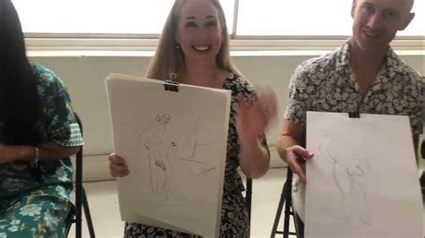 Foxy Hens Party Life Drawing Class Perth Wa Youtube