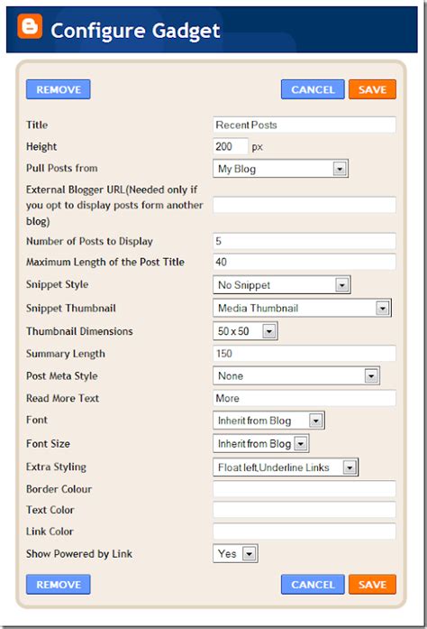 Recent Posts With Thumbnails Widget For Blogger Glamiva
