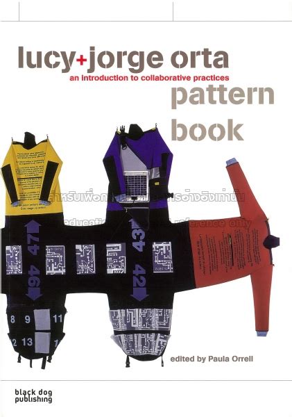 Lucy Jorge Orta Pattern Book Tcdc Resource Center