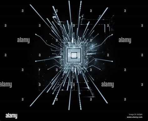 Visualization Of CPU Stock Photo Alamy
