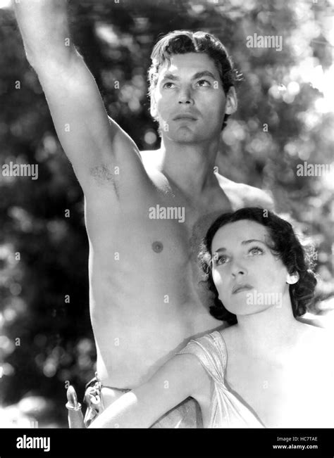 Tarzan And His Mate Johnny Weissmuller Maureen O Sullivan Stock Photo Alamy