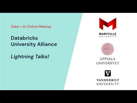 free video databricks university alliance teaching with databricks