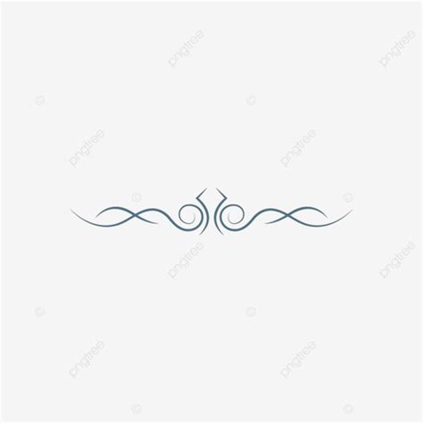 Borderornament Icon Design Template Vector Ornament Curl Border Vector Ornament Curl Border