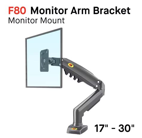 Monitor Stand Monitor Bracket Monitor Arm F80 Nb North Bayou Full Motion Desk Mount