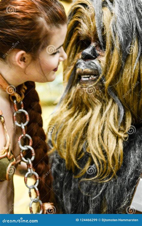 Princess Leia And Chewbacca Are They Having A Affair Editorial Photo