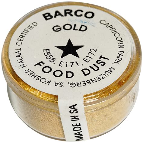 Barco Gold Food Dust 10ml White Label Laeequeonline