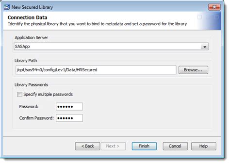 Creating A Metadata Bound Library With Sas 94
