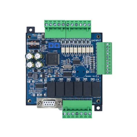 Fx3u 14mr 14mt Plc Industrial Control Board 8 In 6 Out Anolog 6ad 2da Modbus Rs485 Rtc Shell