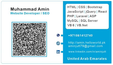 Muhammad Amin On Linkedin Webdevelopment Opportunities Uae Connections