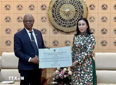 世界自然基金会向岘港市捐赠4万美元用于开展灾后恢复重建工作 Vietnam Vietnamplus