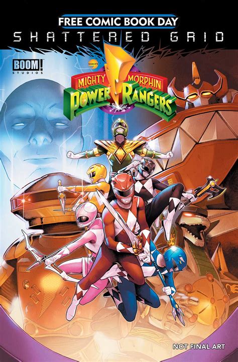 Mighty Morphin Power Rangers Free Comic Book Day 2018 Pwrrngr