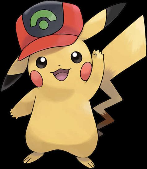 Download Pikachuwith Trainer Hat