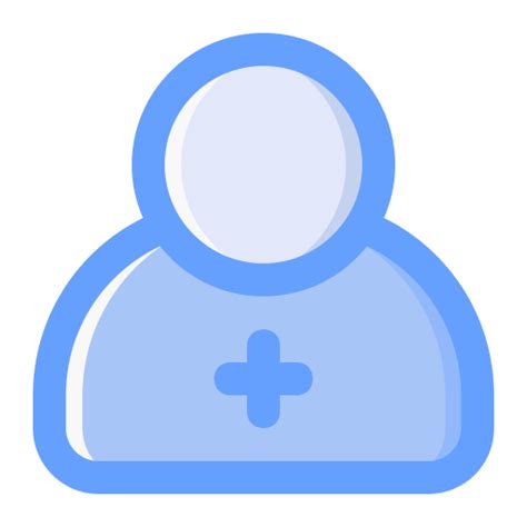 Add User Generic Blue Icon